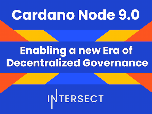 Intersect | Building Together to Drive Cardano Forward