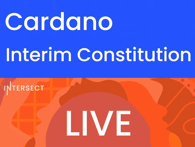 Intersect | Building Together to Drive Cardano Forward